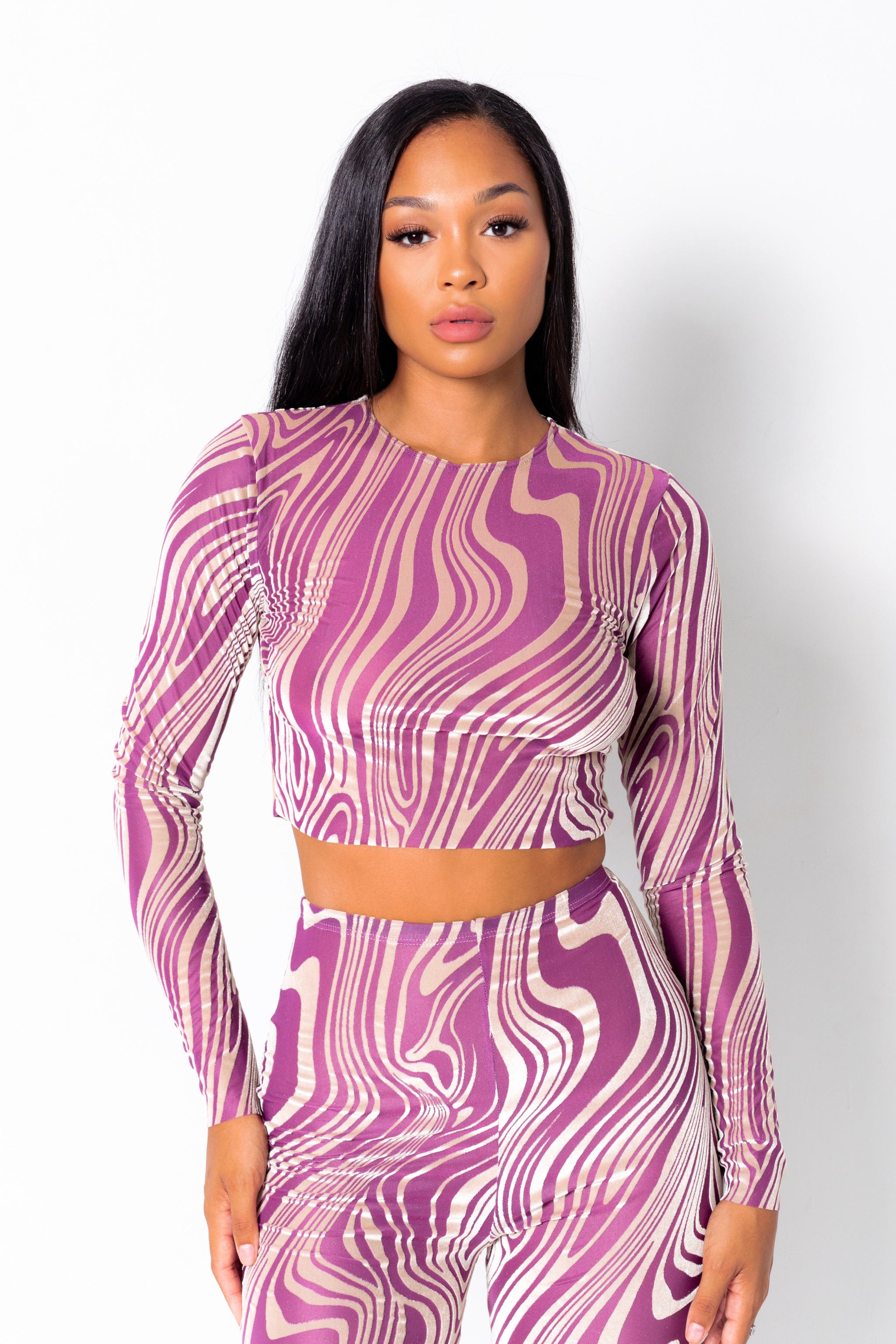 SWIRL JELLY CROP